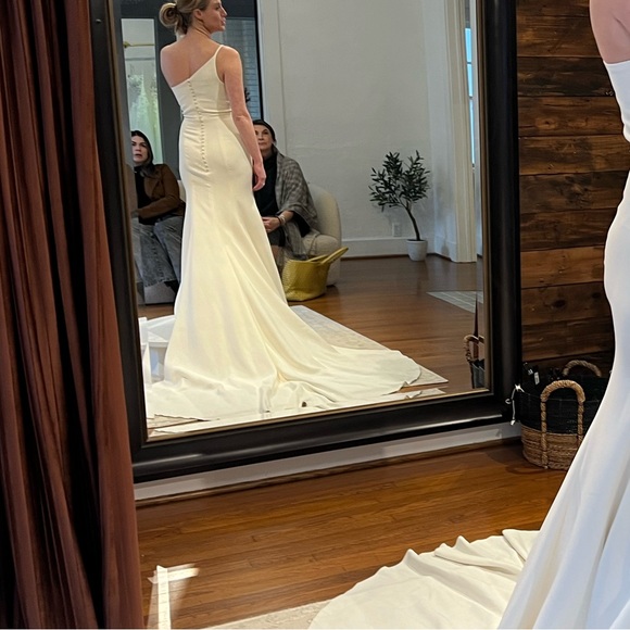 Sarah Seven | Dresses | Sarah Seven Wedding Dress With Custom ...